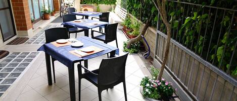 Refeições ao ar livre