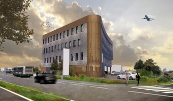 Fachada da propriedade