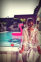 Piscina exterior sazonal 