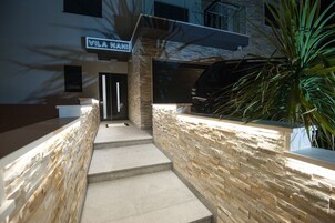 Entrada do alojamento