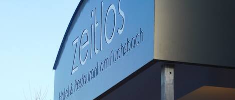 Entrada do alojamento