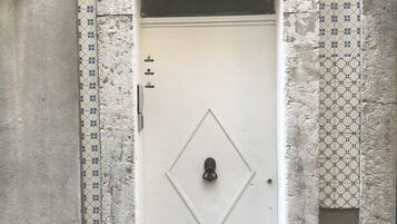 Entrada do alojamento