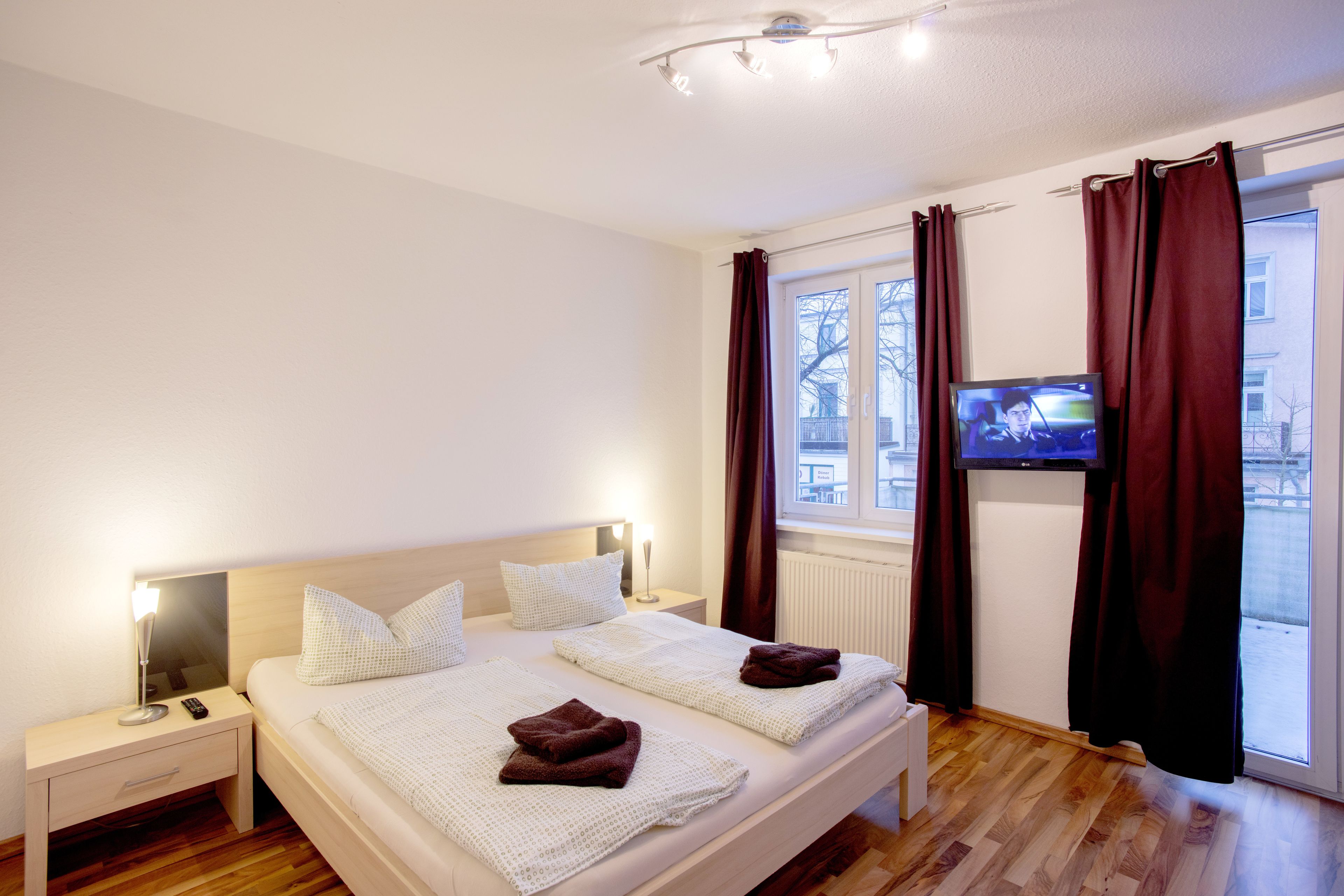 Apartamento, terraço | Quartos insonorizados, internet com fios grátis 