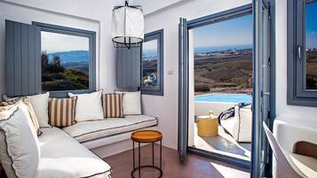 Superior Suite, plunge pool | Vista do quarto