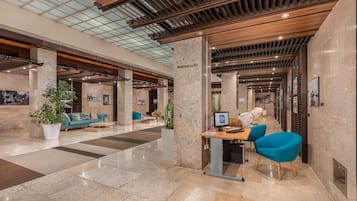 Sala de estar do lobby