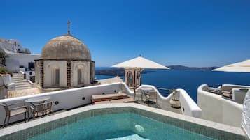 Signature Cave Suite, Outdoor Hot Tub | Vista da varanda