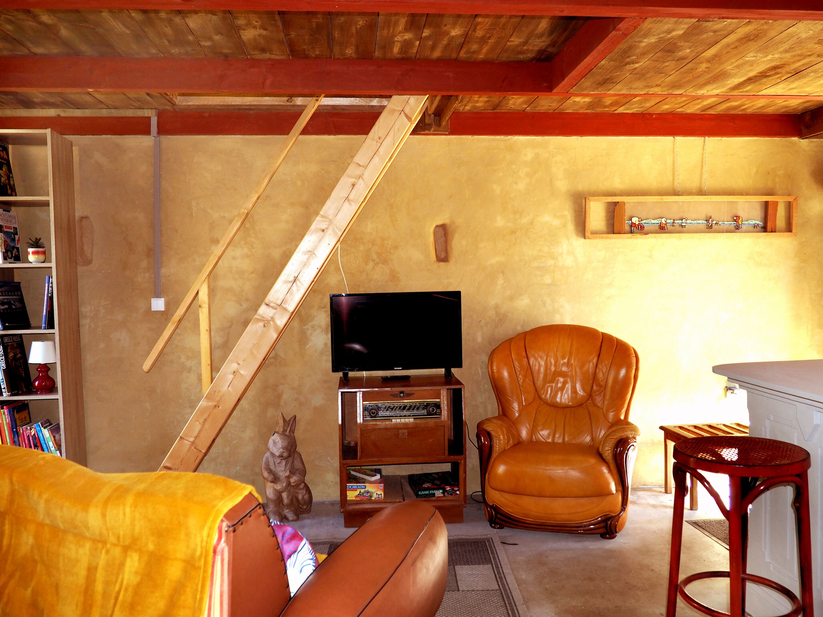 Bangalô clássico, suíte (Galerie2) | Cozinha privada | Cadeirão de bebê