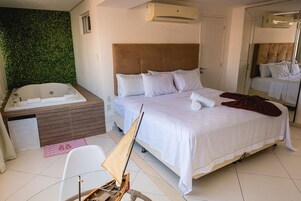 Apartamento Panorâmico | 1 quarto, secretária adequada para computadores portáteis 