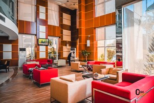 Sala de estar do lobby