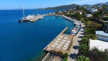 Uma praia privada nas proximidades, autocarro grátis para a praia 