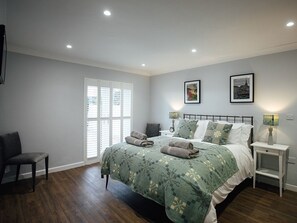 Quarto Duplo, casa de banho anexa (Ground floor ) | 1 quarto