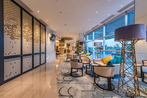 Sala de estar do lobby