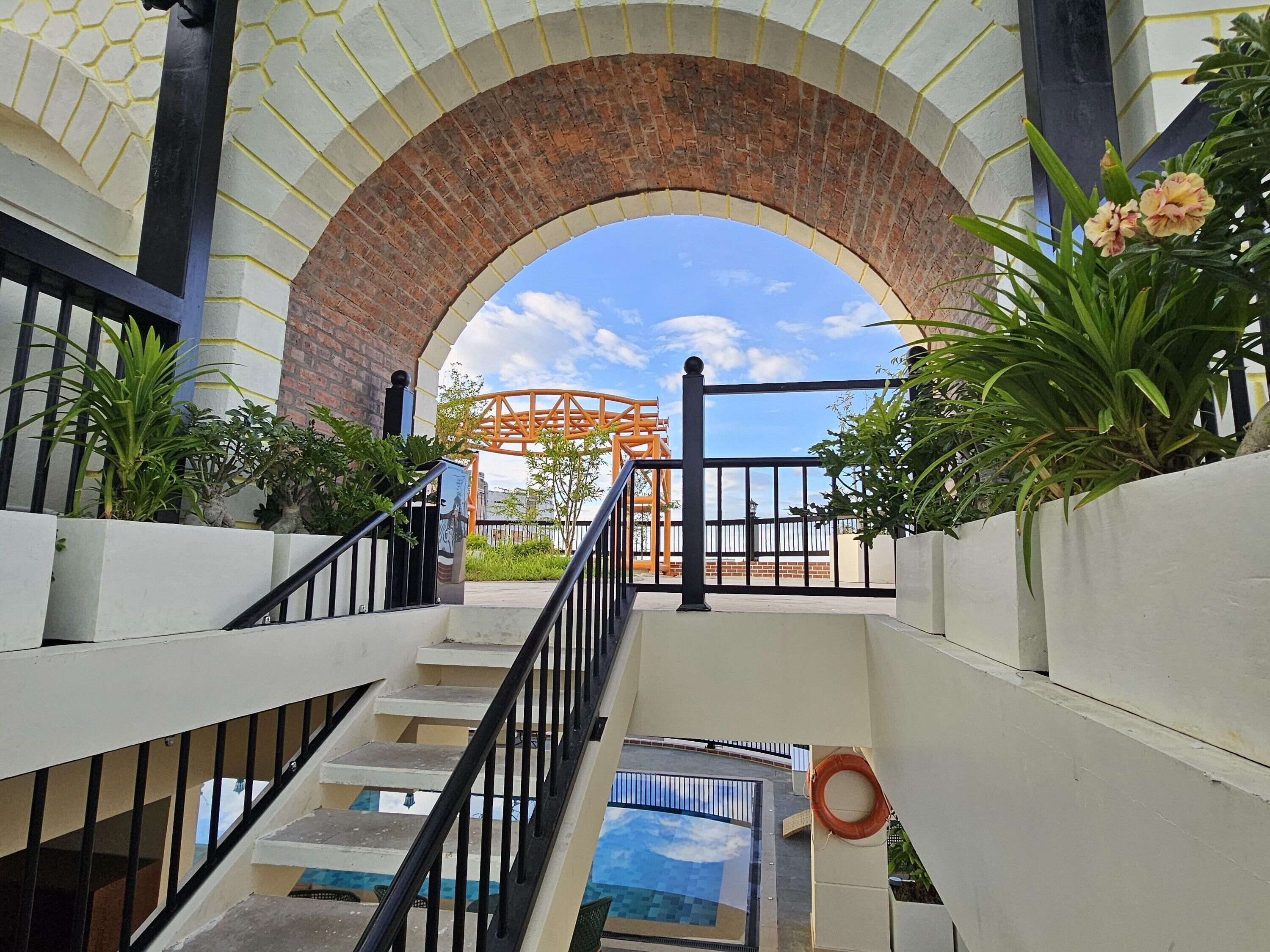 Terraço na cobertura