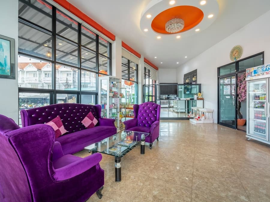 Sala de estar do lobby