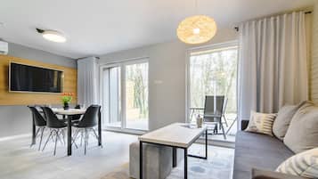 Villa, 2 quartos, vista para o jardim | Vista do quarto