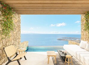 Signature Suite Private Pool Sea View | Terraço/pátio