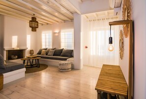 Vila, piscina particular, vista para o mar (Eden) | Área de estar | TV de tela plana