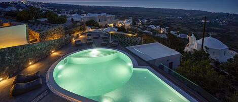 Piscina exterior sazonal