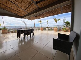 Terraço no piso superior