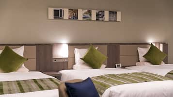 Cofres nos quartos, escrivaninha, cortinas blackout, Wi-Fi de cortesia