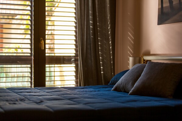 Quarto Duplo, varanda | Roupa de alta qualidade, cortinas/cortinados opacos 