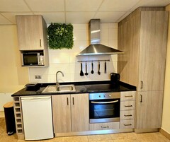 Estúdio, casa de banho anexa (GLAMOUR OPEN SPACE) | Cozinha privada