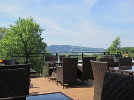 Café da manhã, almoço e jantar