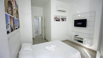 Apartamento | 2 quartos, roupa de alta qualidade, secretária, ferro/tábua de engomar