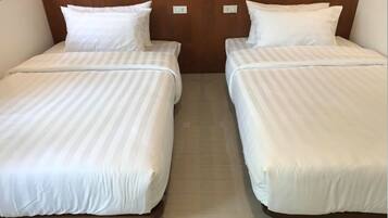 Twin Bed Room | Wi-Fi de cortesia, roupa de cama