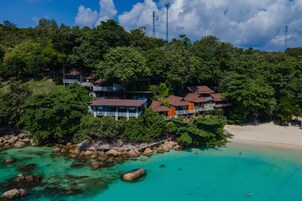 Vista para a praia ou o mar