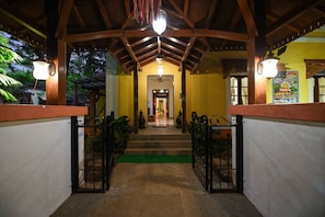 Entrada do alojamento