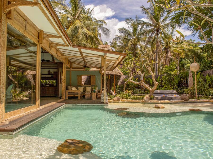 Vila superluxo, 3 quartos, piscina particular (Oscar) | Vista para o resort