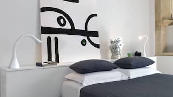 Suite Comfort, 1 quarto, kitchenette, no rés do chão | Roupa de alta qualidade, minibar, cofre no quarto