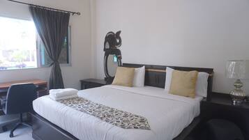 Quarto Duplo Standard | Secretária, Wi-fi grátis