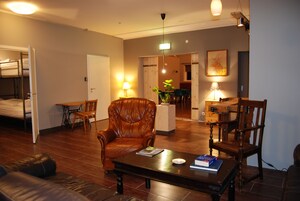 Sala de estar do lobby