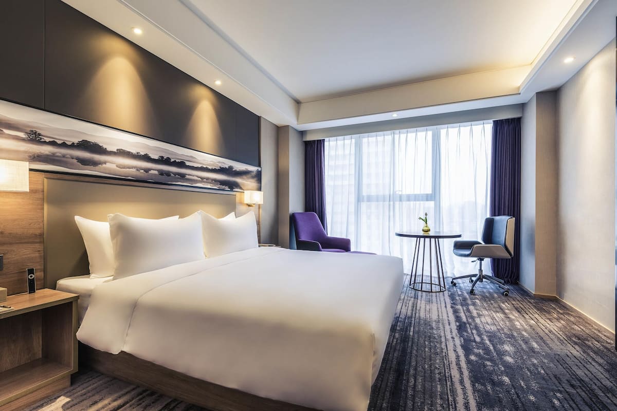 Quarto Privilege, Quarto Executivo | Roupa de alta qualidade, edredões de penas, cortinas/cortinados opacos
