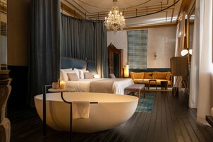 Suite Premium | 1 quarto, lençóis de algodão egípcio, roupa de alta qualidade 