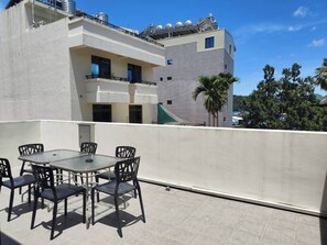 Quarto família, para não fumantes, sacada | Vista da sacada