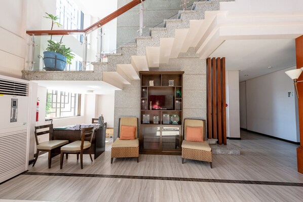 Sala de estar do lobby