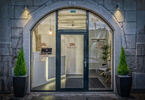 Entrada do alojamento