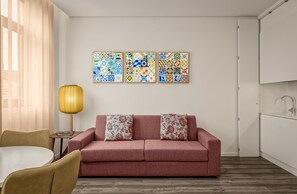 Apartamento, 1 Quarto, Vista Traseiras | Sala | TV de ecrã plano 