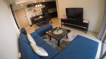 Apartamento | Sala | TV de ecrã plano