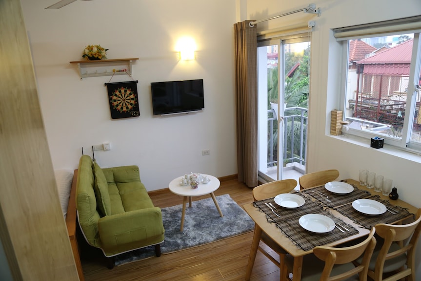 Apto Moderno Privado | Alta Vista | Balcón Relajante - Hanoi