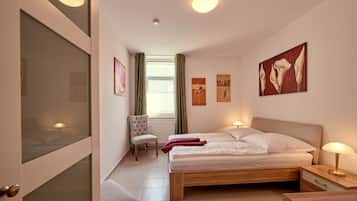 1 quarto, roupas de cama antialérgicas, individualmente decorados