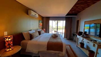 LUXO COM VISTA PARA O MAR | 1 quarto, frigobar, cofres nos quartos, individualmente decorados