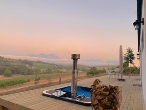 Villa de Luxo, 2 quartos, vista para as vinhas, junto à encosta | Terraço/pátio interior