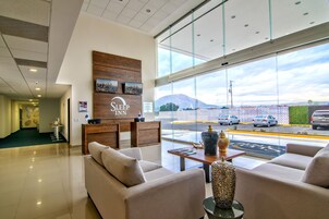 Quiosque de check-in/check-out