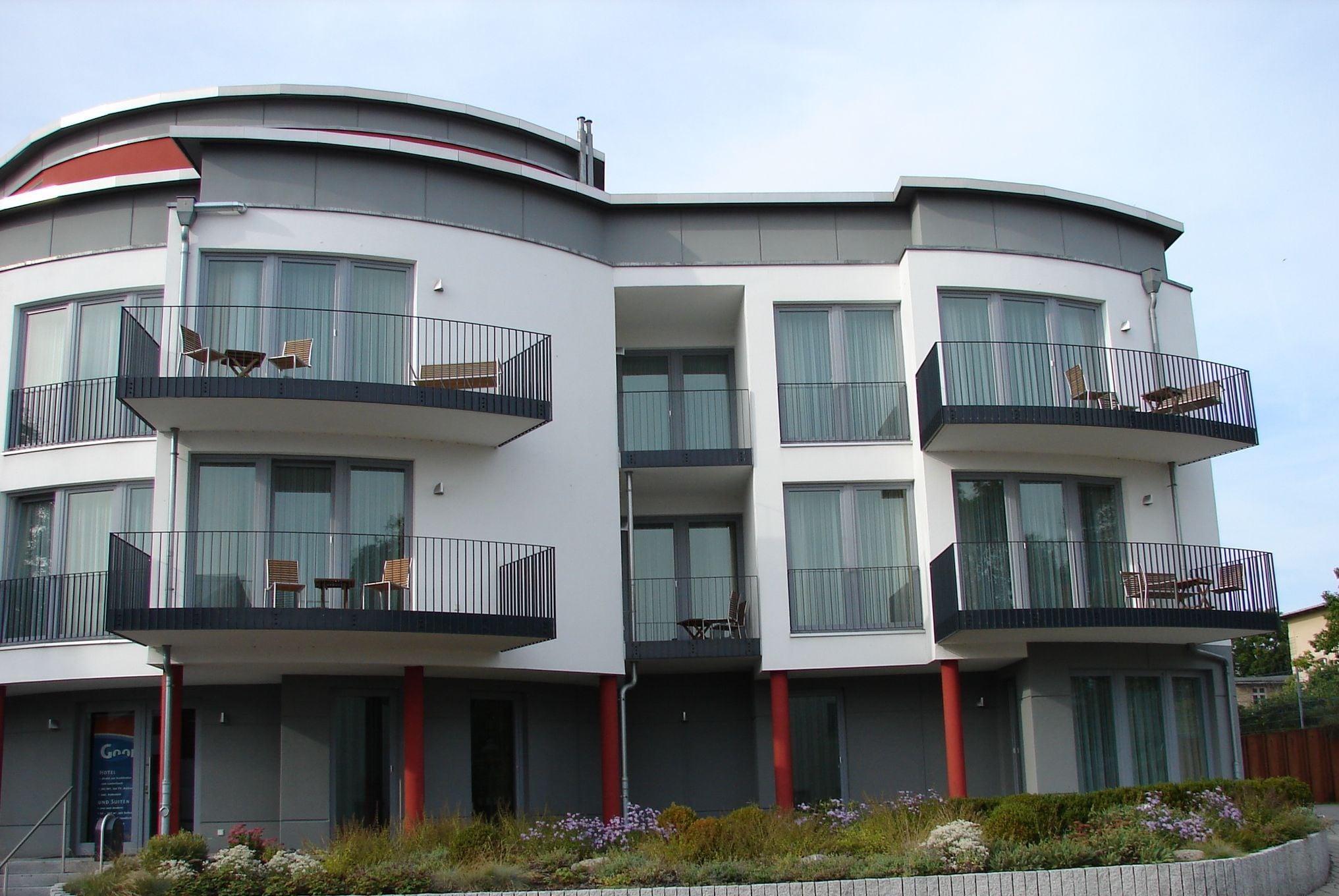 Fachada da propriedade