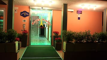 Entrada do alojamento