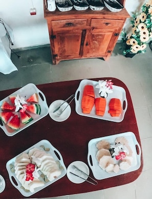 Opções para refeição